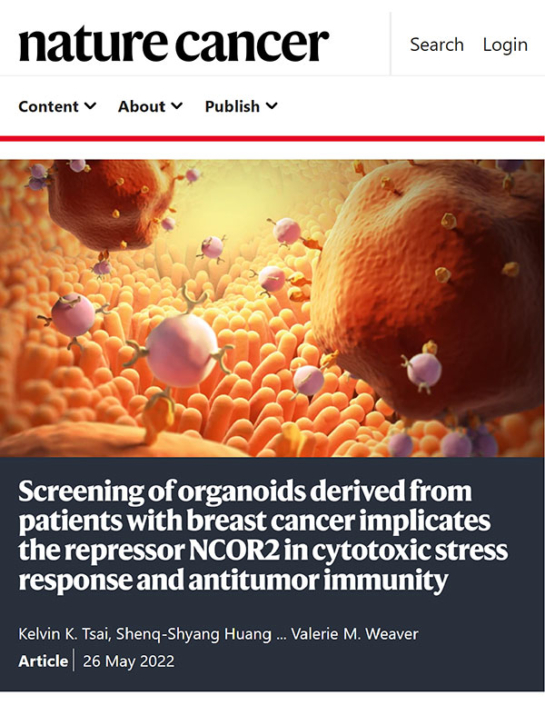 Screenshot Of Nature Cancer Webpage V2 05.28.20221 - 臺北醫學大學醫學院 College ...